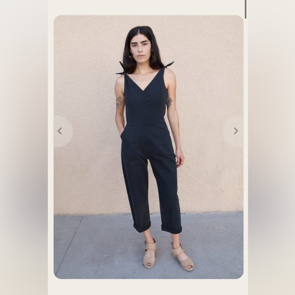 Loup | Pants & Jumpsuits | Loup Slate Coverall Jumpsuit Sz Small Navy ...